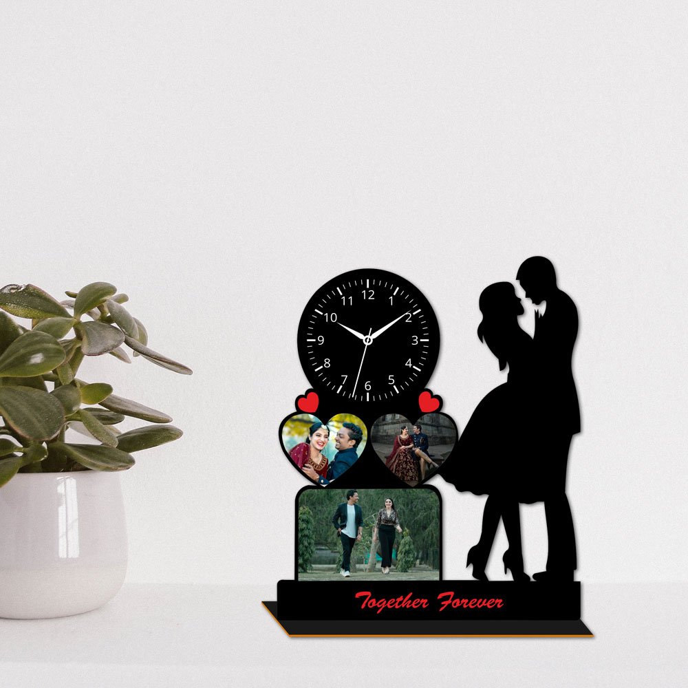 LOVE STANDY CLOCK - Me My Print PERSONALIZED PHOTO FRAME